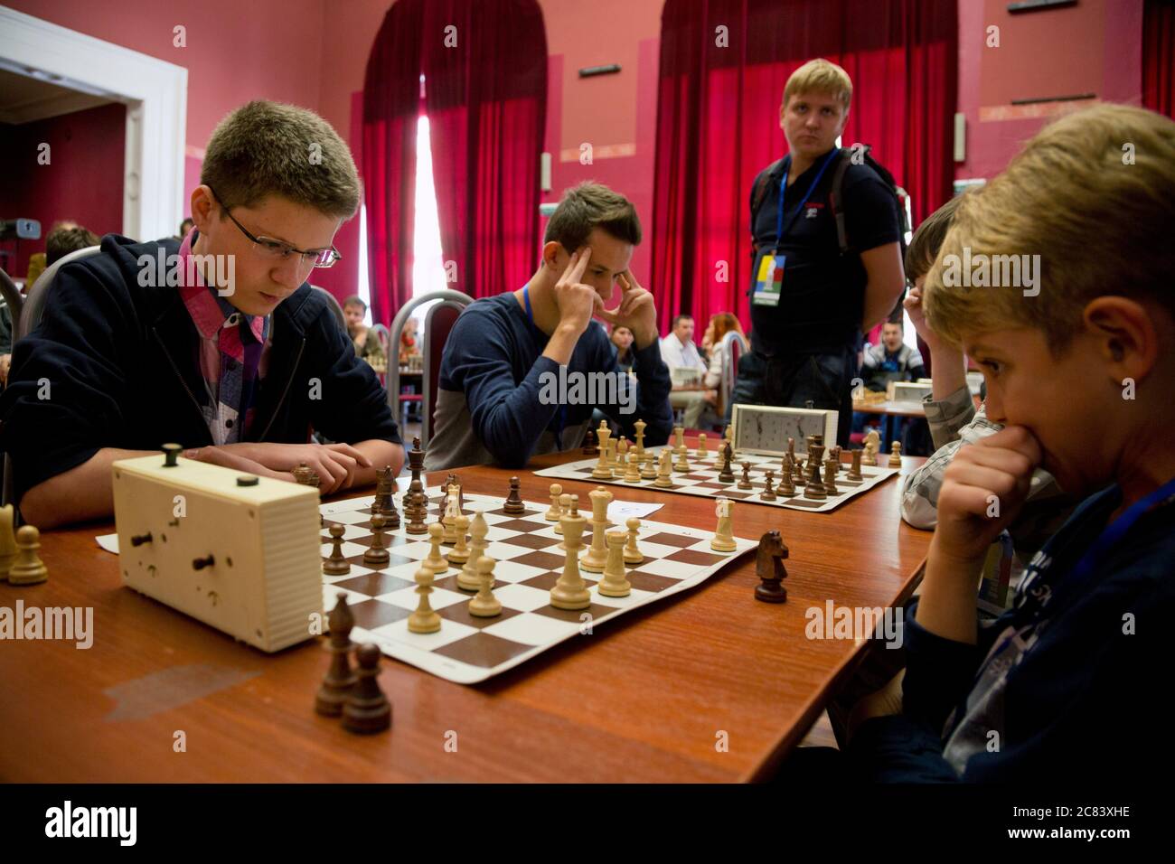 Master chess tournament hi-res stock photography and images - Alamy