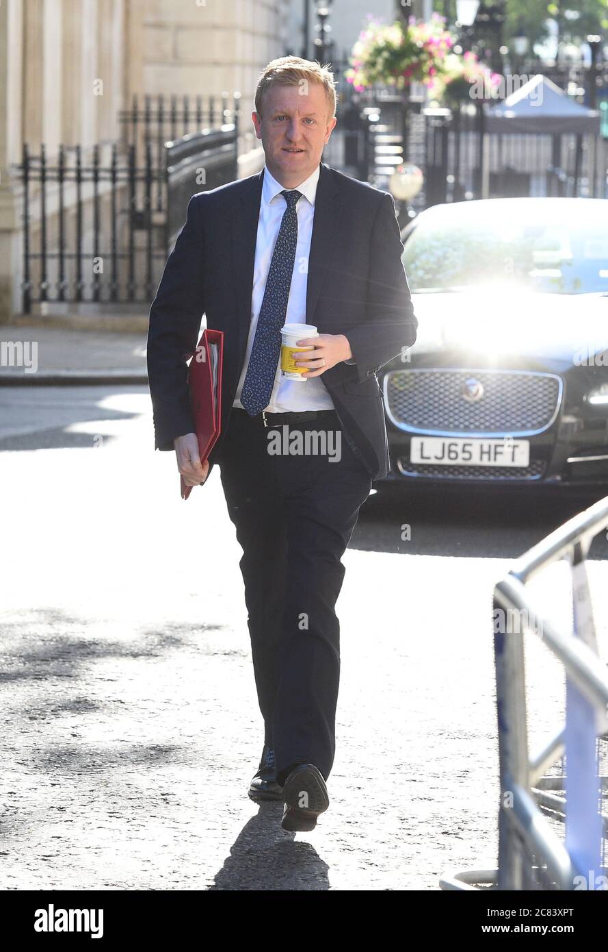 Digital, Culture, Media and sport Secretary Oliver Dowden arrives in ...