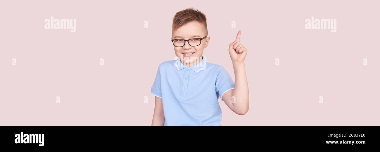 Pretty young student pointing. Elementary school children Stock Photo ...