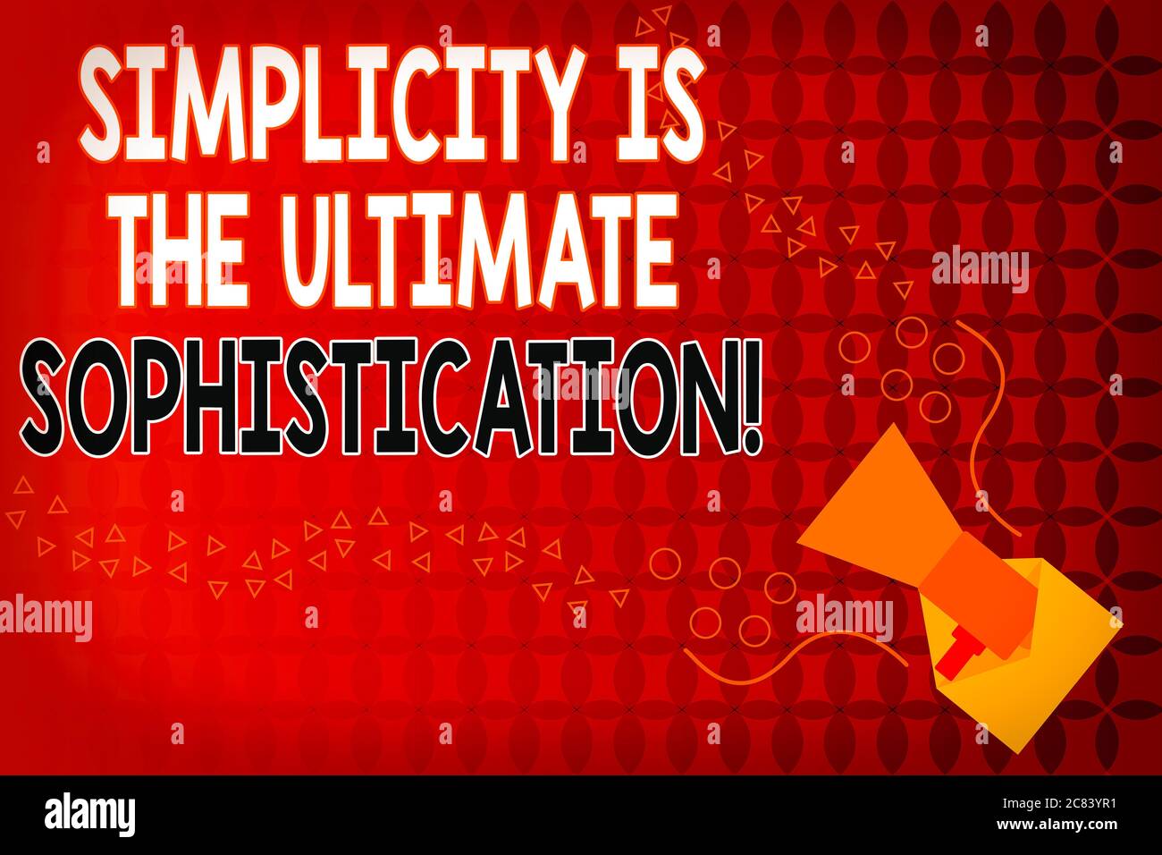 Handwriting text writing Simplicity Is The Ultimate Sophistication ...