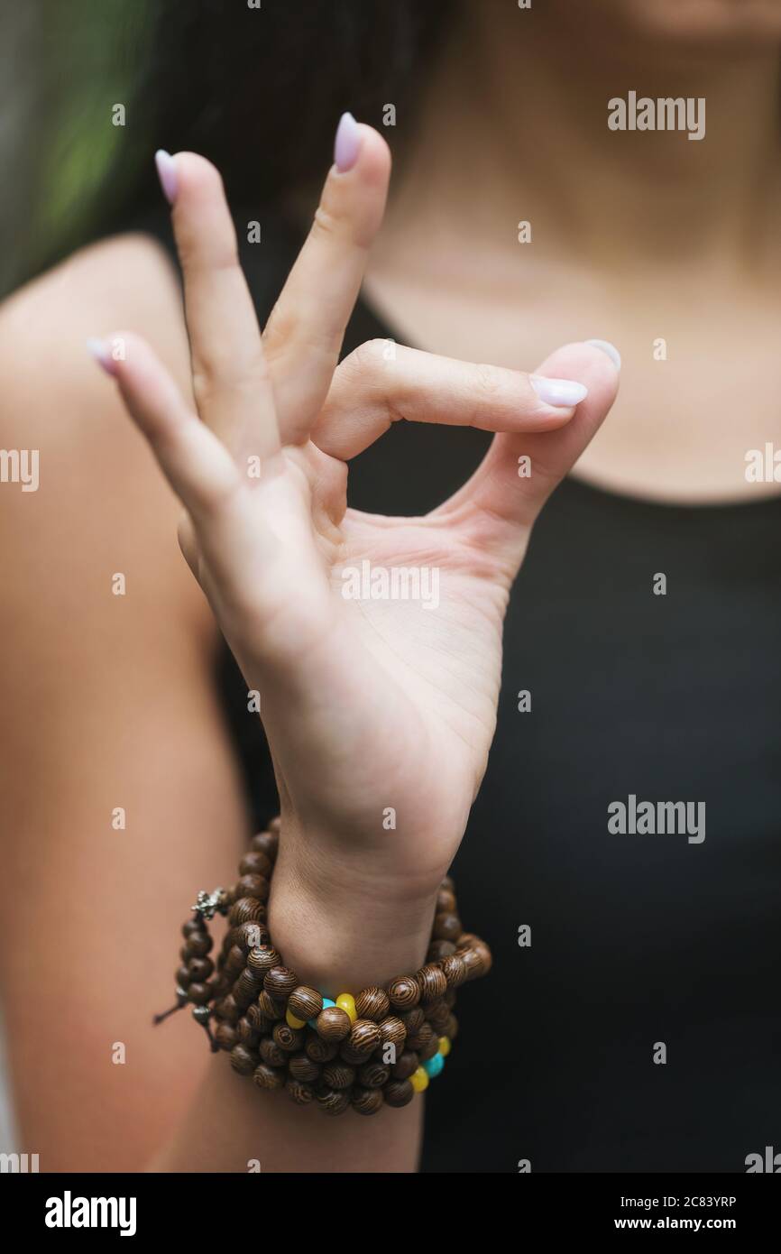 Gyan mudra hi-res stock photography and images - Alamy