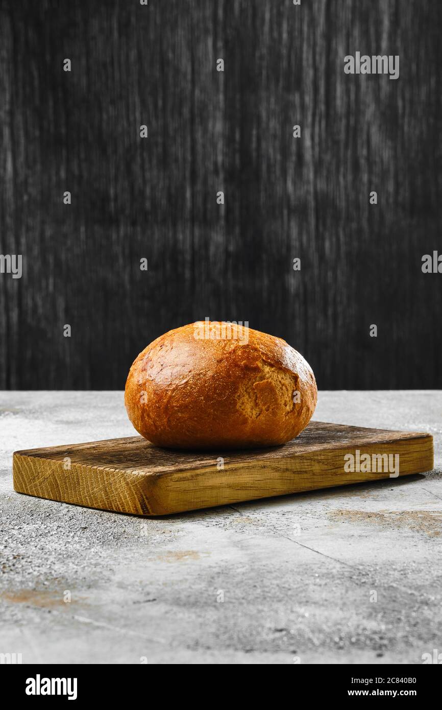 Round bun hi-res stock photography and images - Alamy