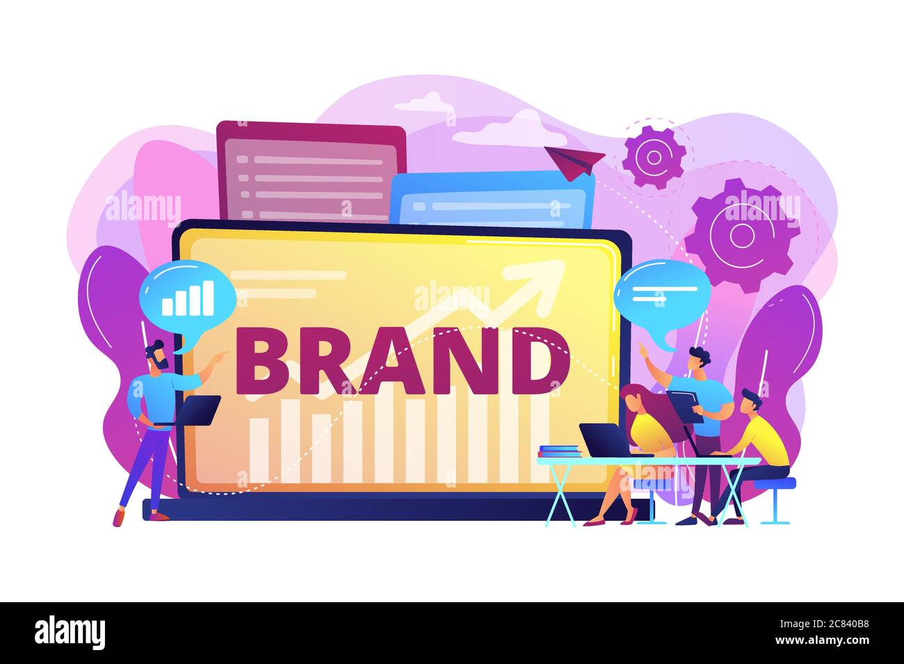 Branded workshop concept vector illustration Stock Vector Image & Art ...