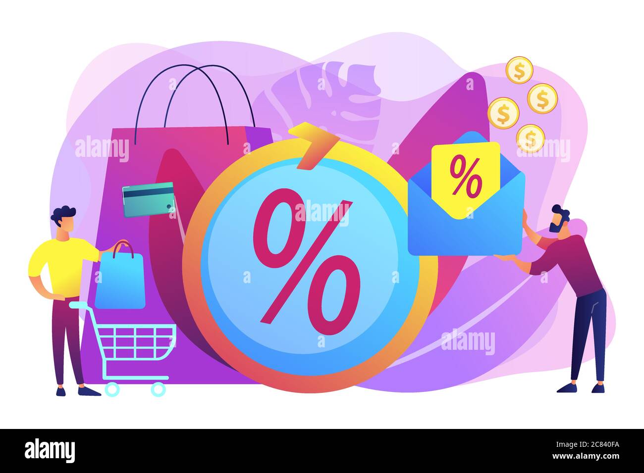 Rebate program concept vector illustration Stock Vector Image & Art - Alamy