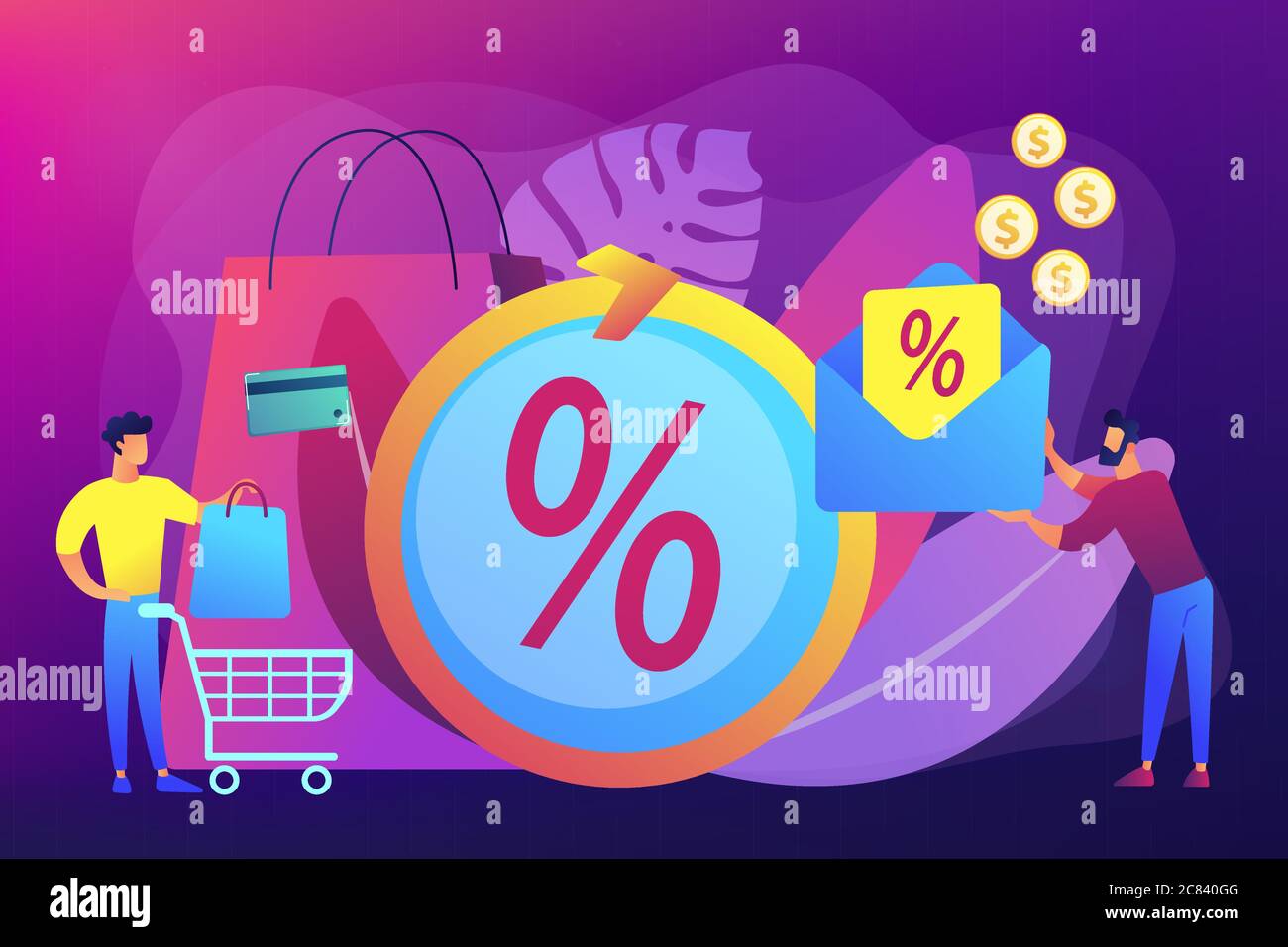 Rebate program concept vector illustration Stock Vector Image & Art - Alamy