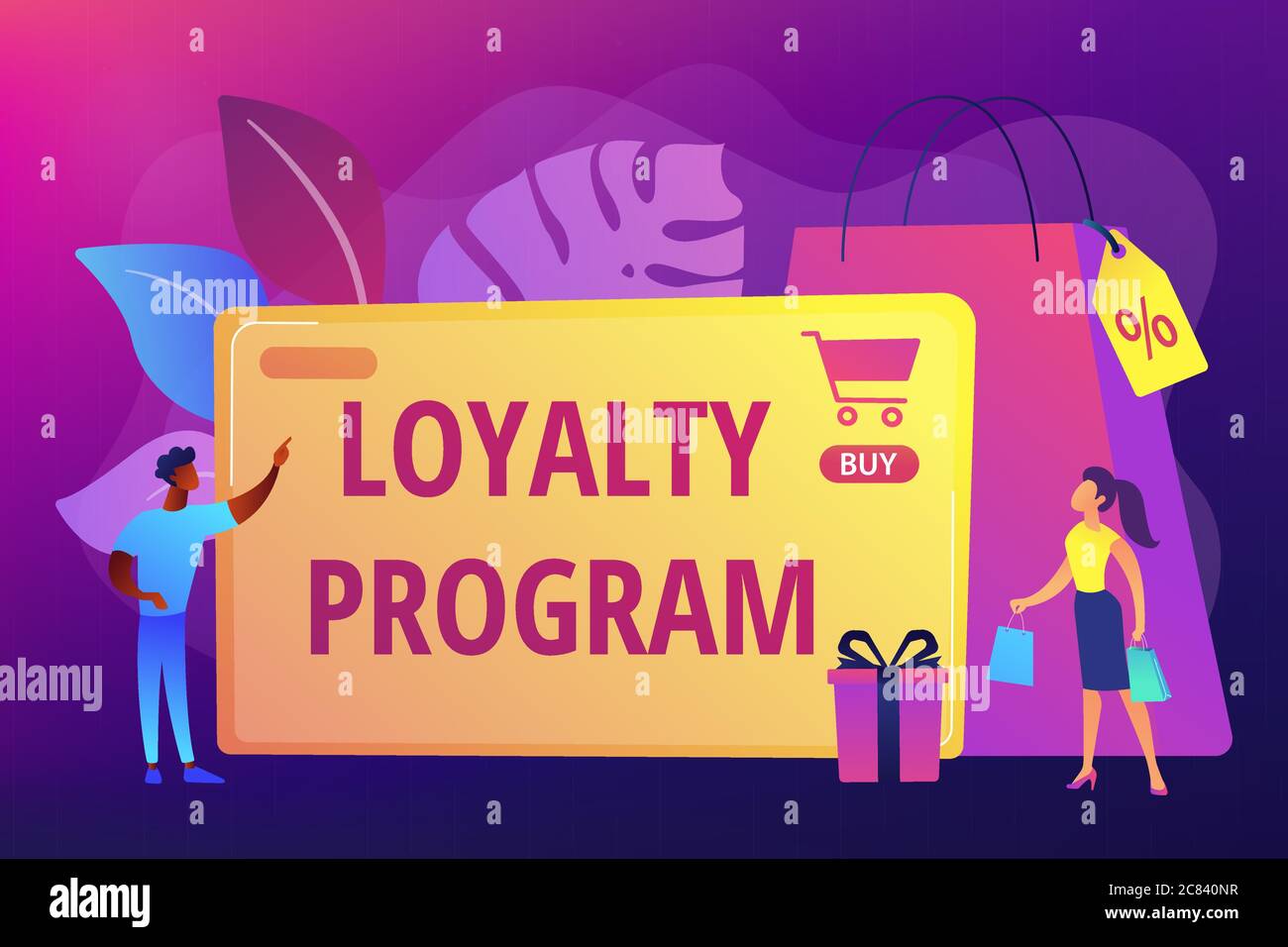 Client loyalty program strategy Stock Vector Images - Alamy