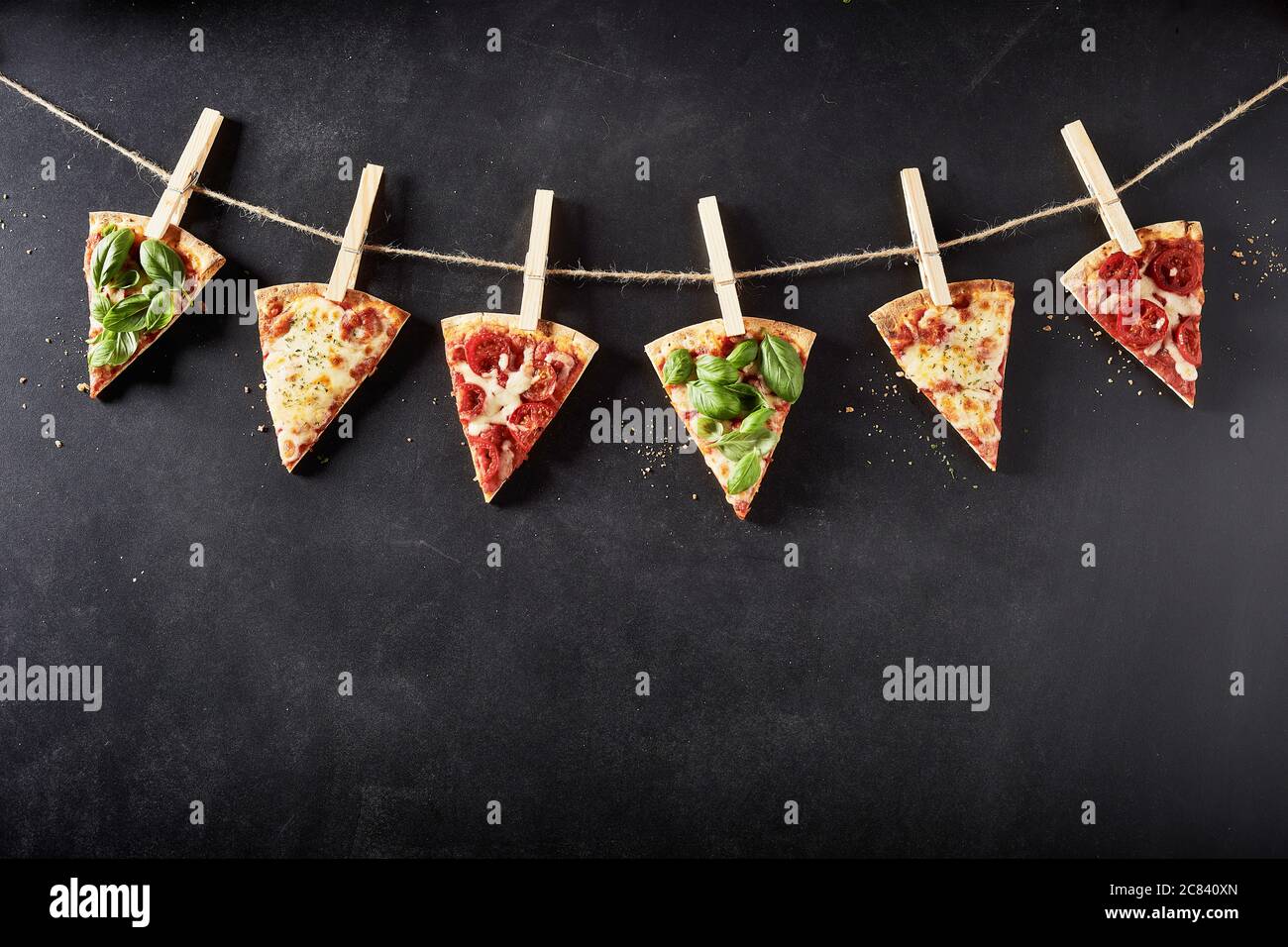 Pizza toppings different hi-res stock photography and images - Alamy
