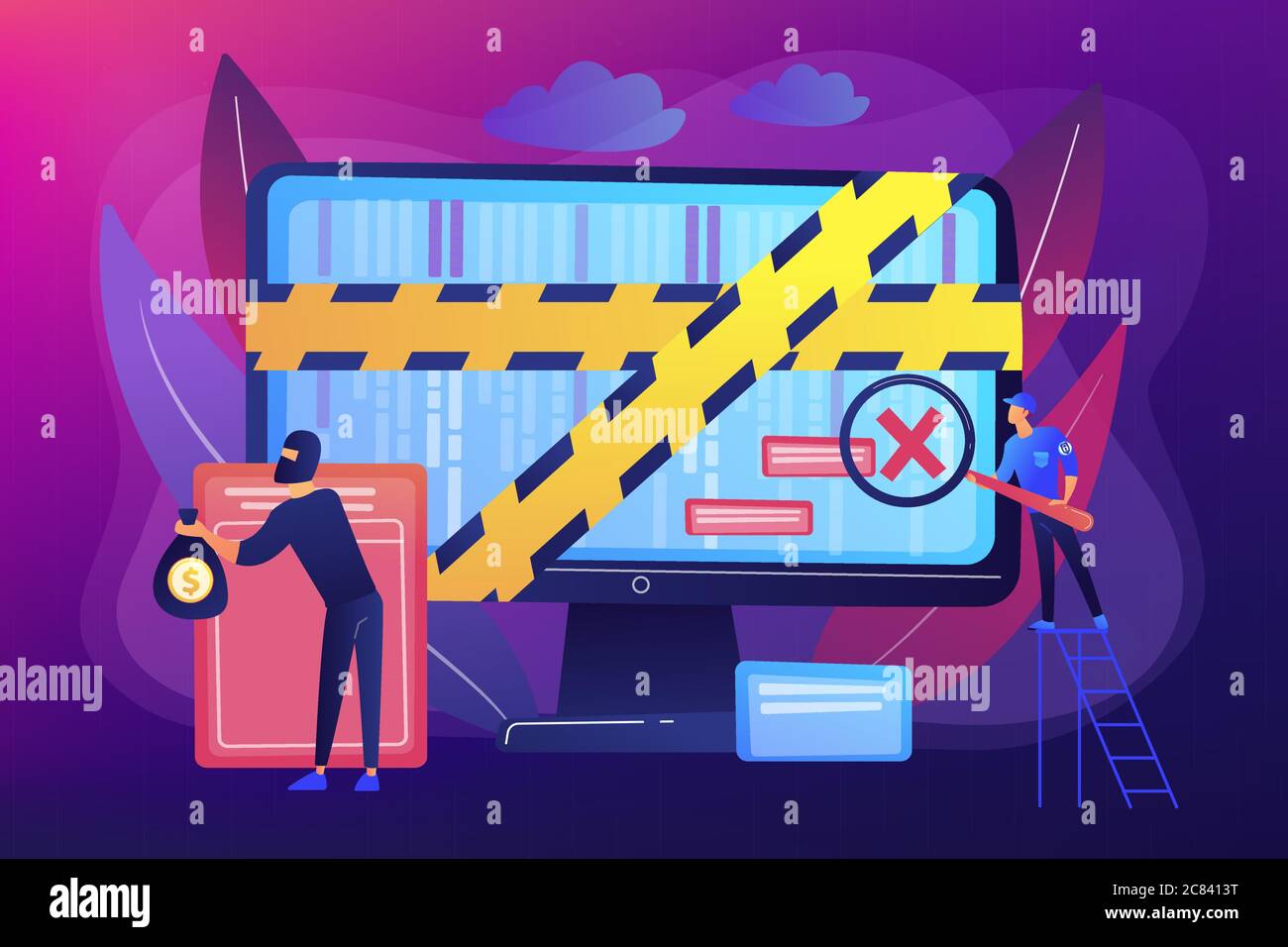 Computer forensics concept vector illustration Stock Vector Image & Art ... Computer forensics concept vector illustration Stock Vector Image & Art ...