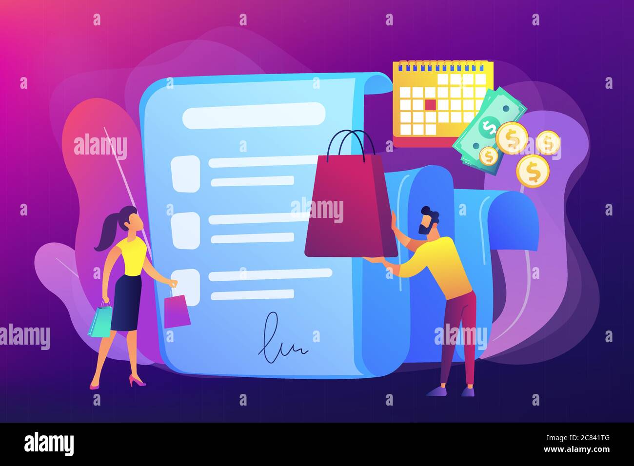 Faceless salesman Stock Vector Images - Alamy