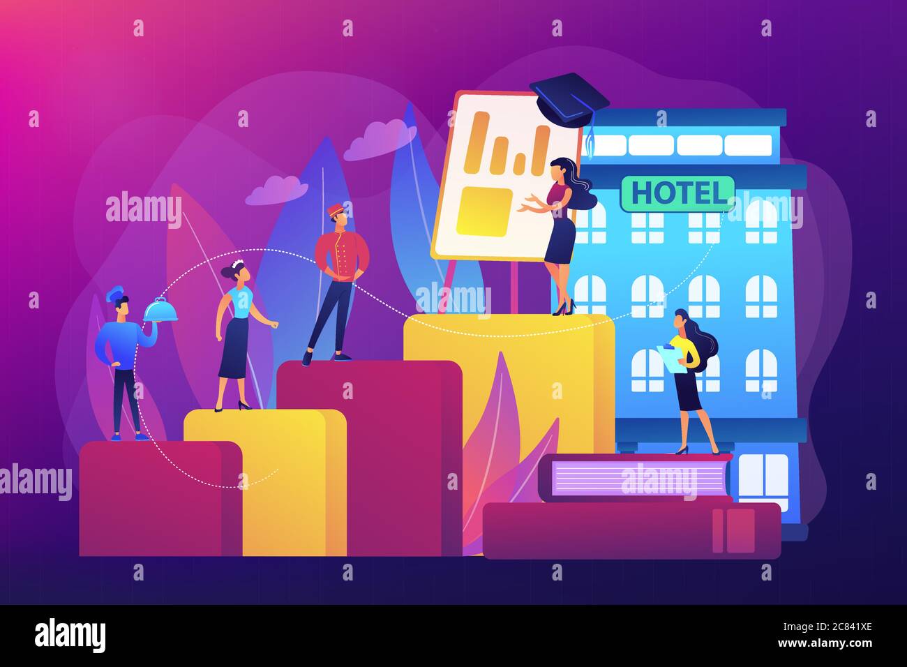 Hospitality staff drawing hi-res stock photography and images - Alamy