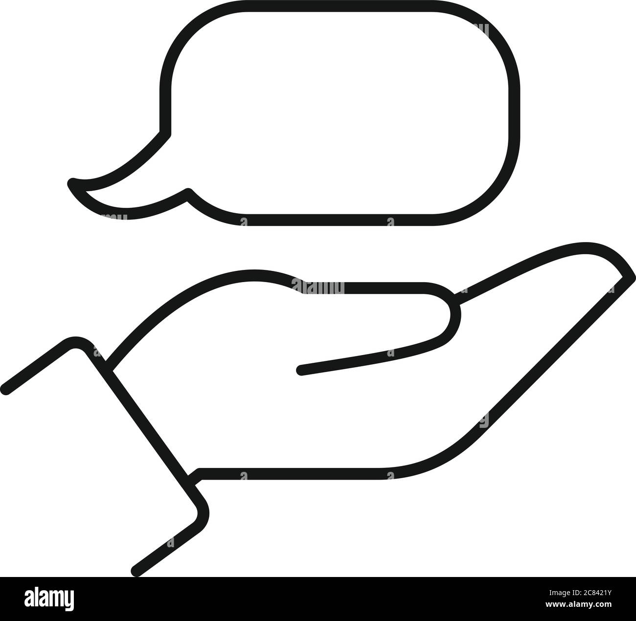 Storyteller chat icon. Outline storyteller chat vector icon for web ...
