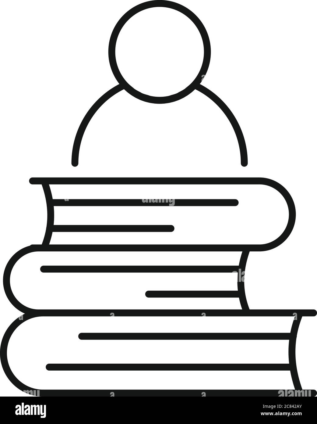 Storyteller book stack icon. Outline storyteller book stack vector icon ... Storyteller book stack icon. Outline storyteller book stack vector icon ...