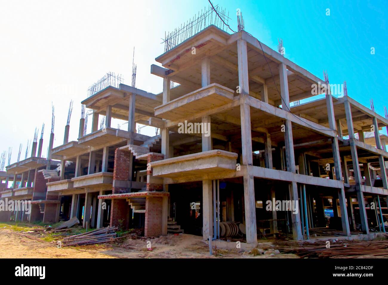 Ujjain, Madhya Pradesh, India,- june 2019 : view of an under ...