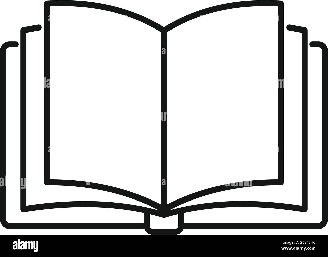 Book Outline Png