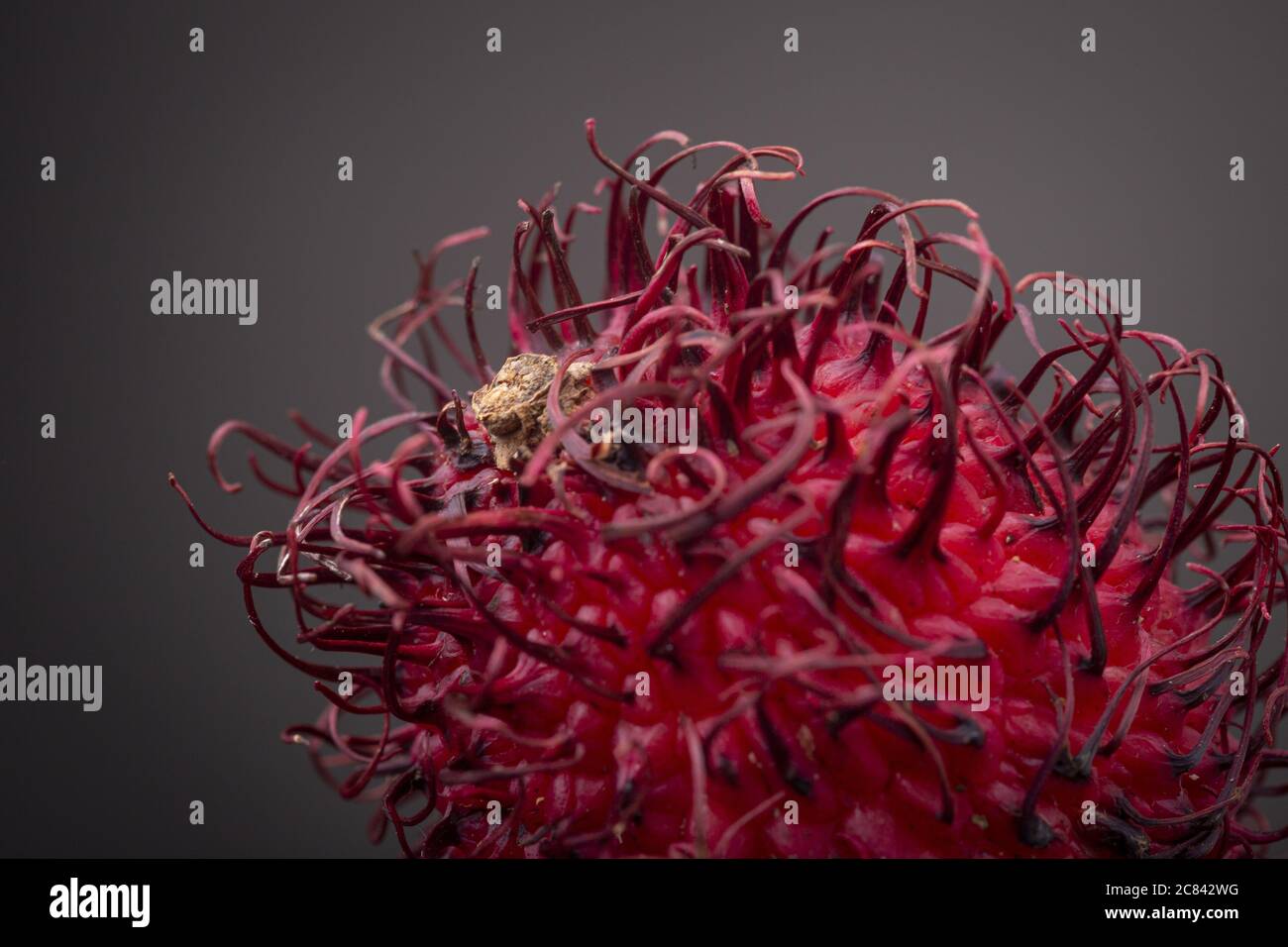 Edible tropical exotic Rambutan fruit Stock Photo - Alamy