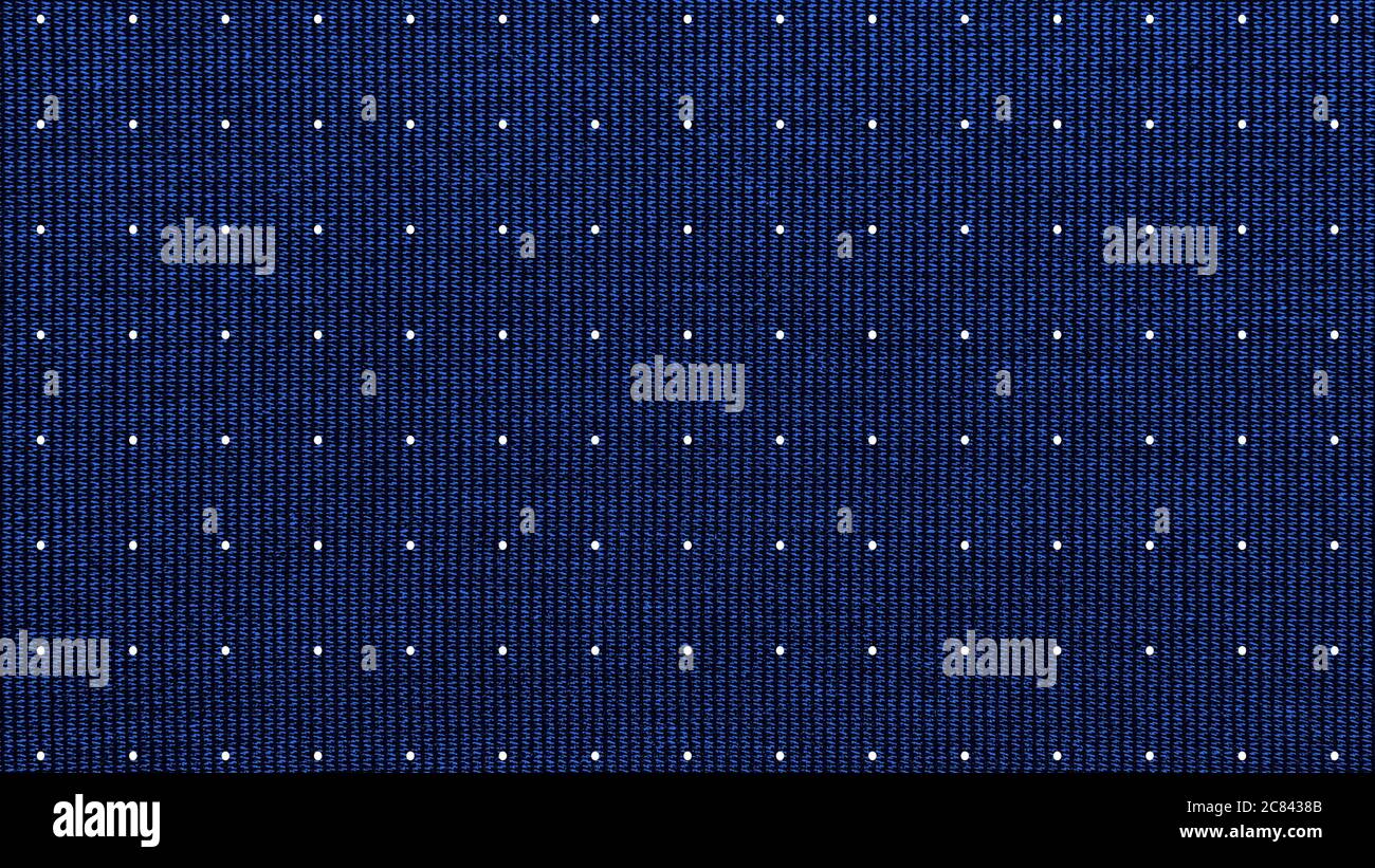 blue textured fabric with dots Stock Photo - Alamy