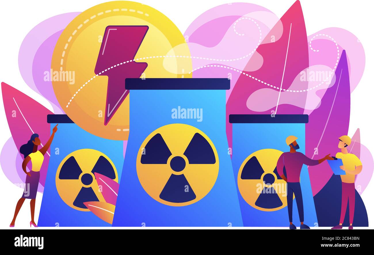 Nuclear energy concept vector illustration Stock Vector Image & Art - Alamy