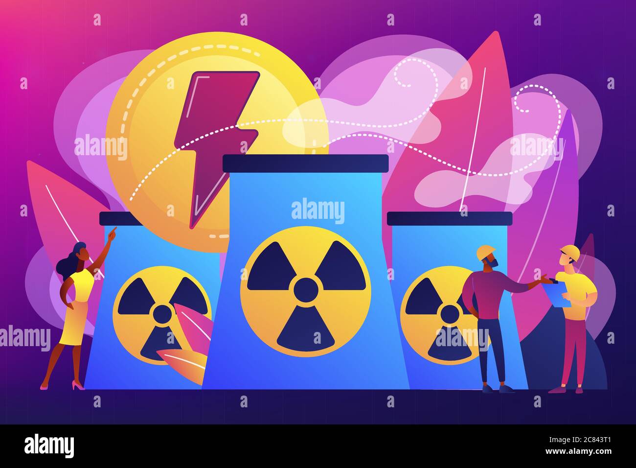 Nuclear energy concept vector illustration Stock Vector Image & Art - Alamy