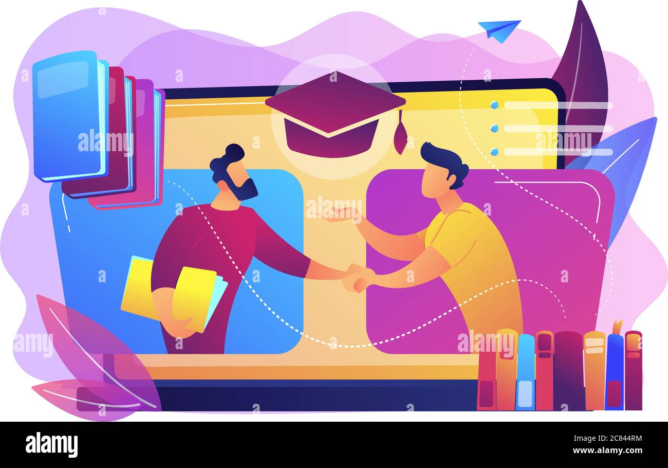 Online tutor concept vector illustration Stock Vector Image & Art - Alamy