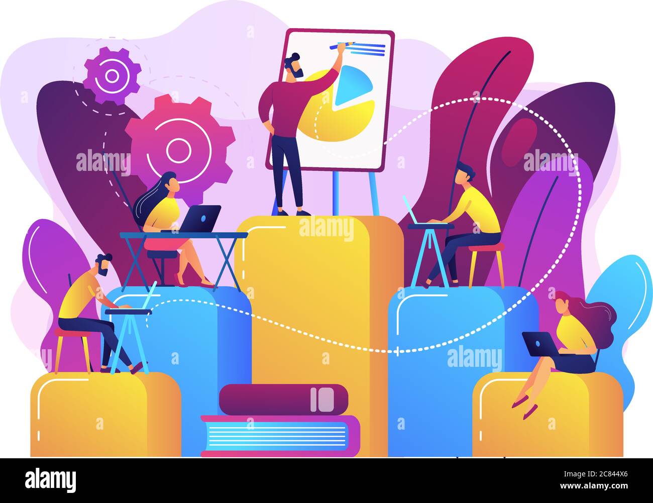 Internal education concept vector illustration Stock Vector Image & Art ...