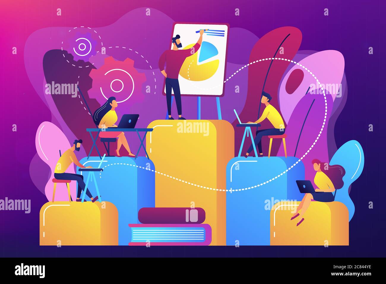 Internal education concept vector illustration Stock Vector Image & Art ...