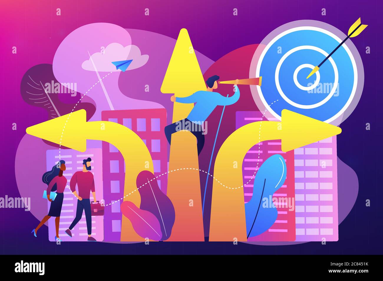 Career change concept vector illustration Stock Vector Image & Art - Alamy