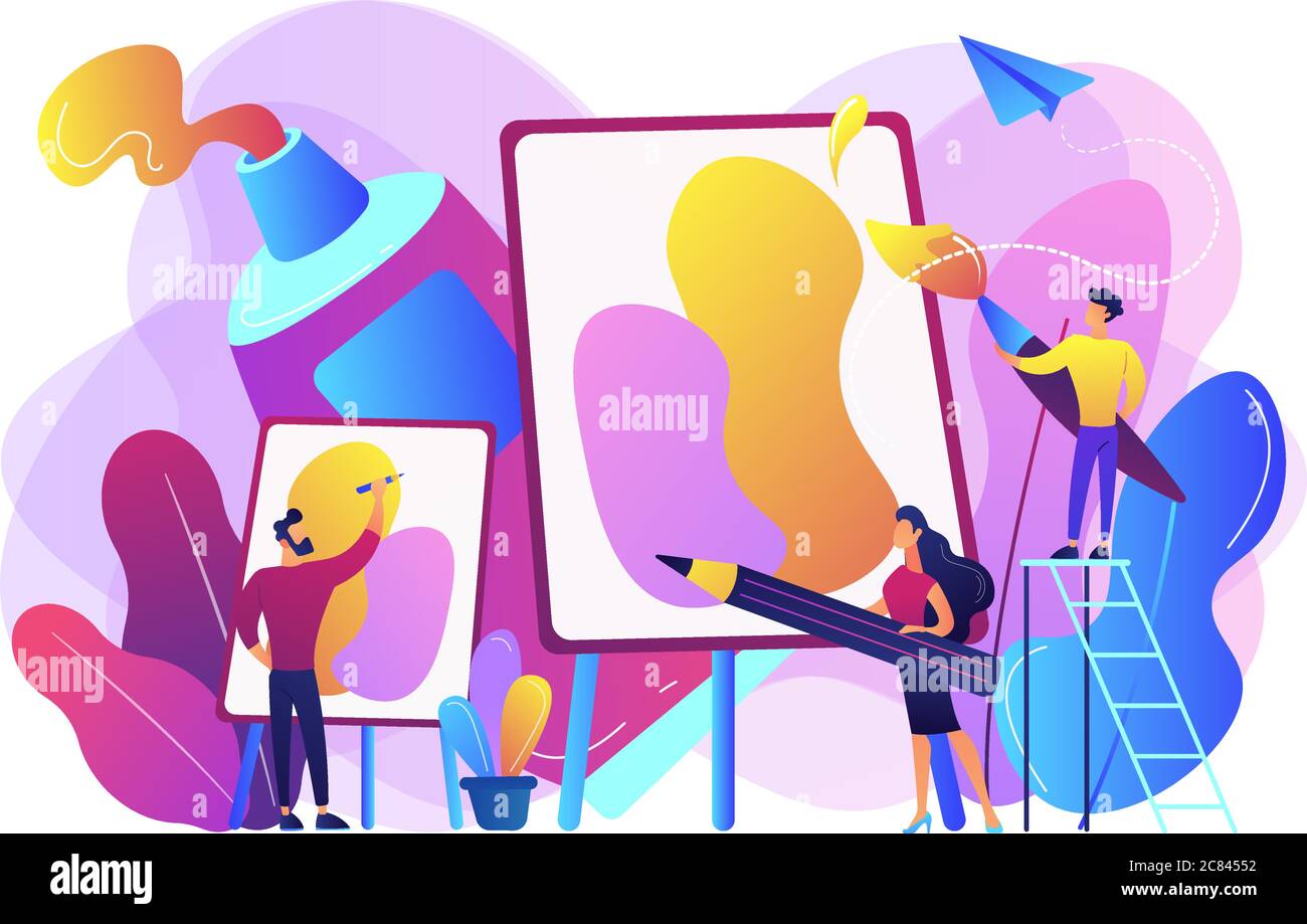 Workshop concept vector illustration Stock Vector Image & Art - Alamy