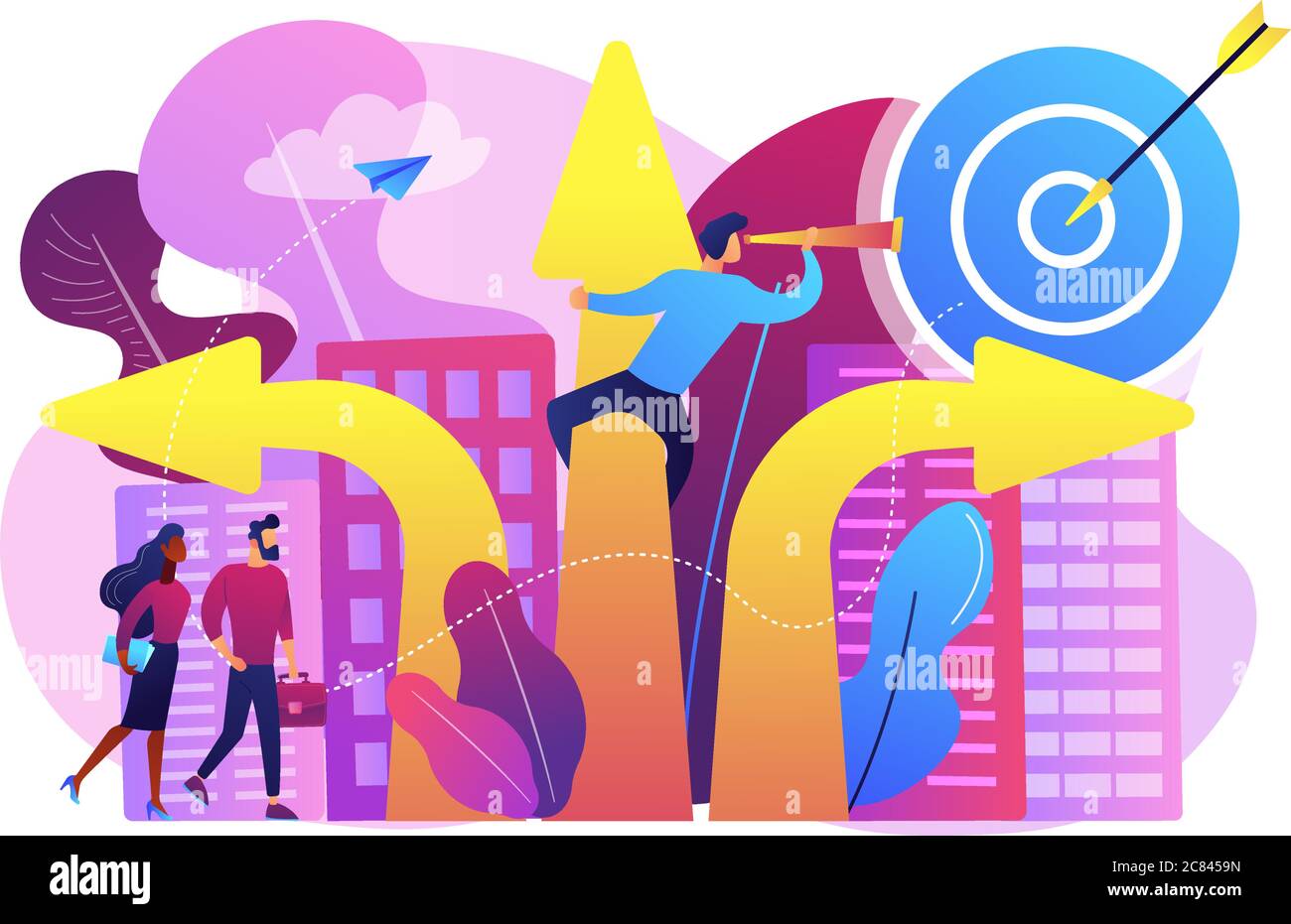 Career change concept vector illustration Stock Vector Image & Art - Alamy