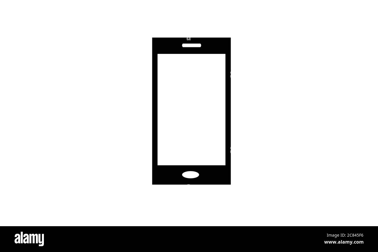 Cell phone smart symbol mobile tele vector illustration Stock Vector ...