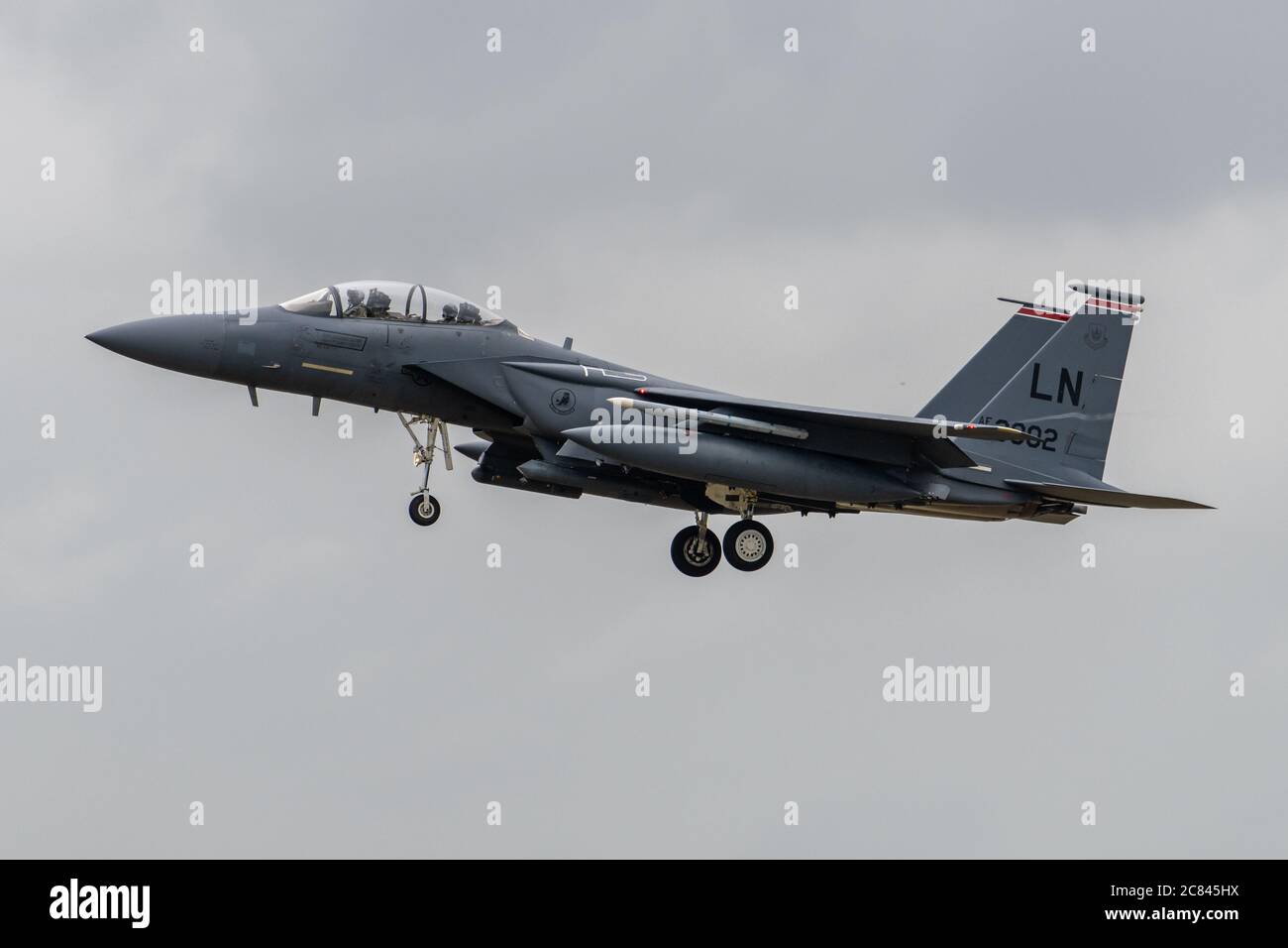 US Air Force F-15 Eagle Jet Aircraft Stock Photo - Alamy