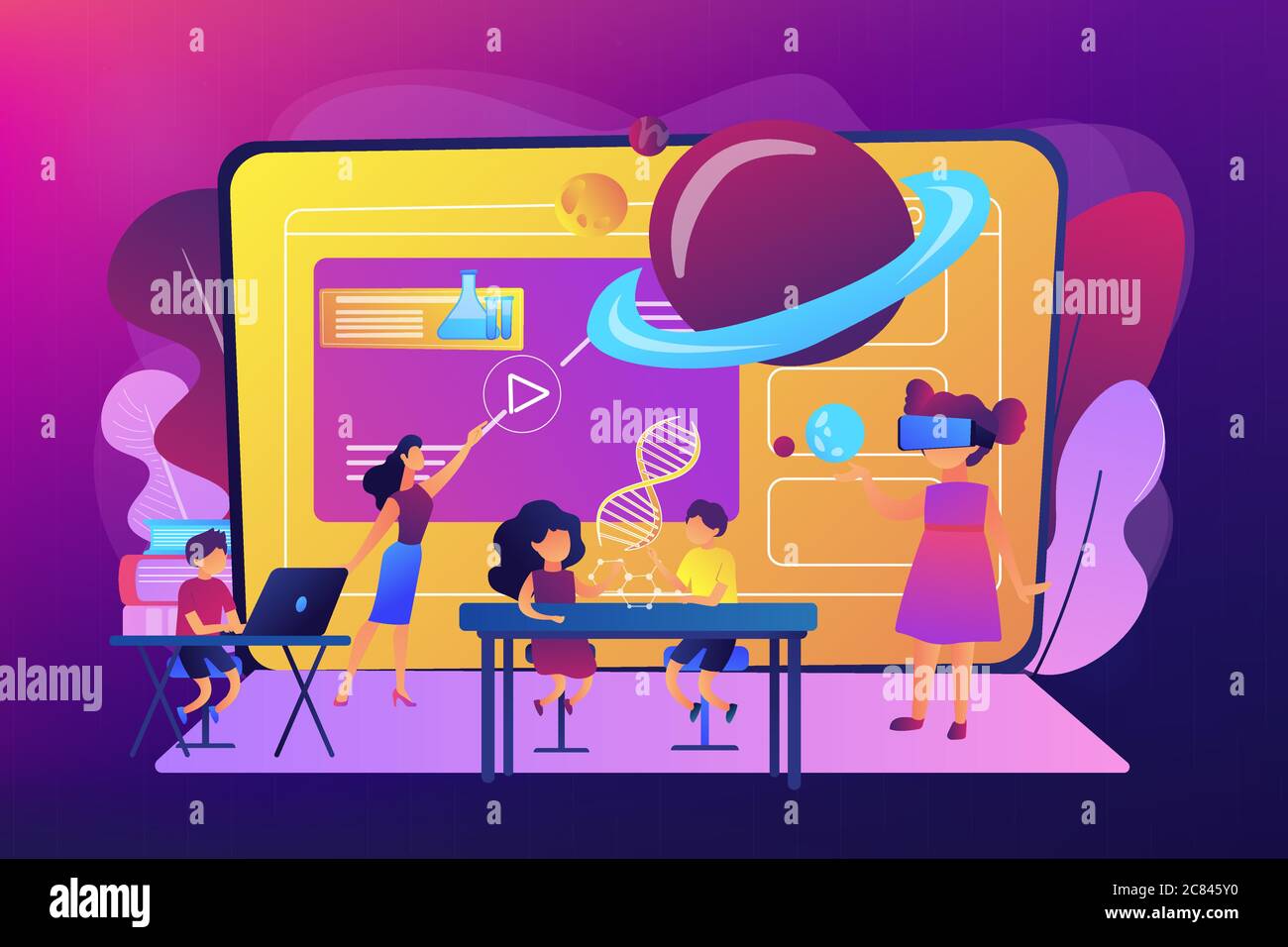 Smart spaces concept vector illustration Stock Vector Image & Art - Alamy