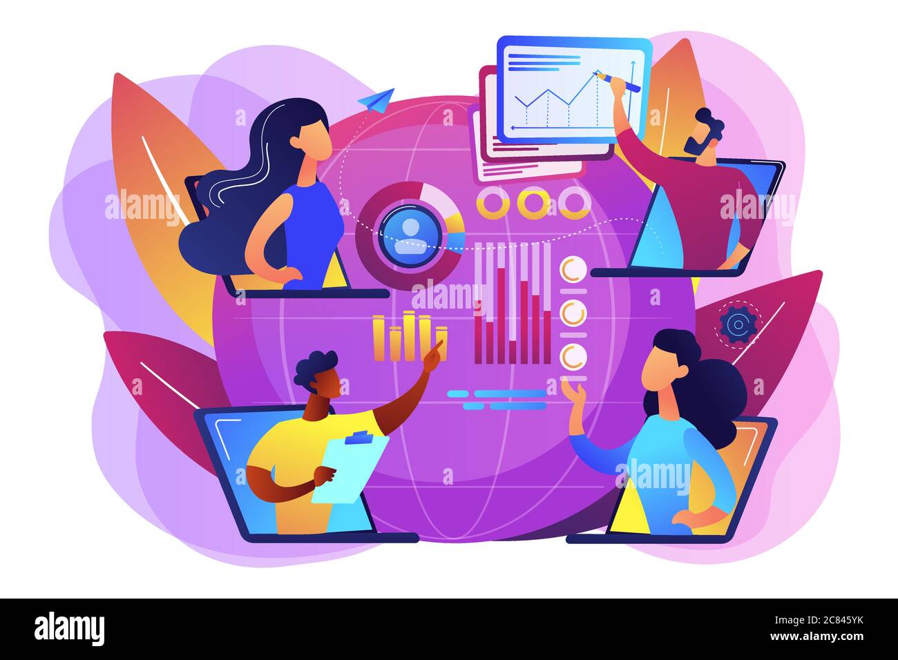 Online tech talks concept vector illustration Stock Vector Image & Art ...