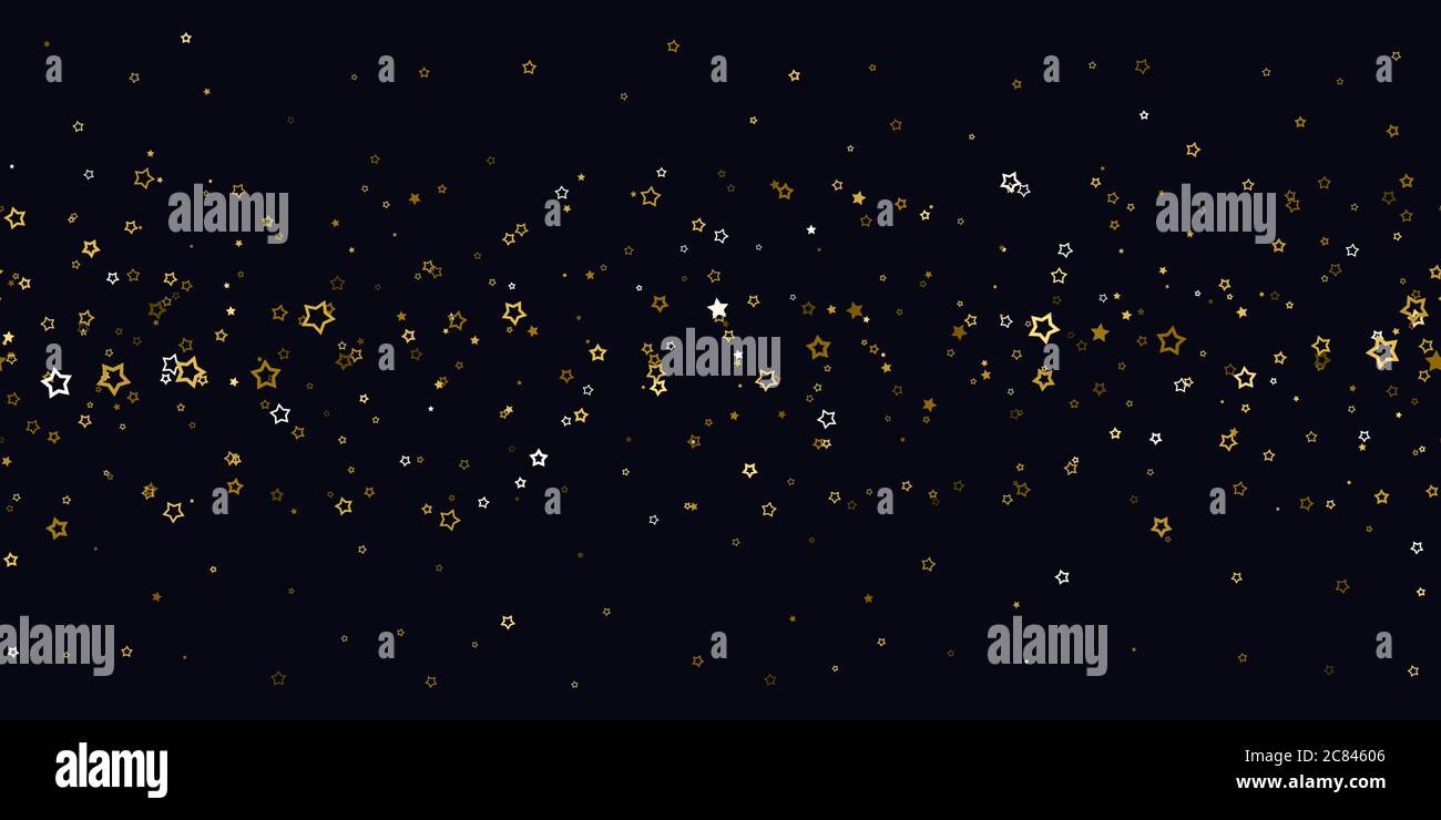 Gold falling star sparkle Stock Vector Images - Alamy