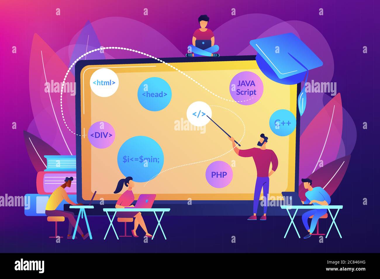 Coding workshop concept vector illustration Stock Vector Image & Art ...