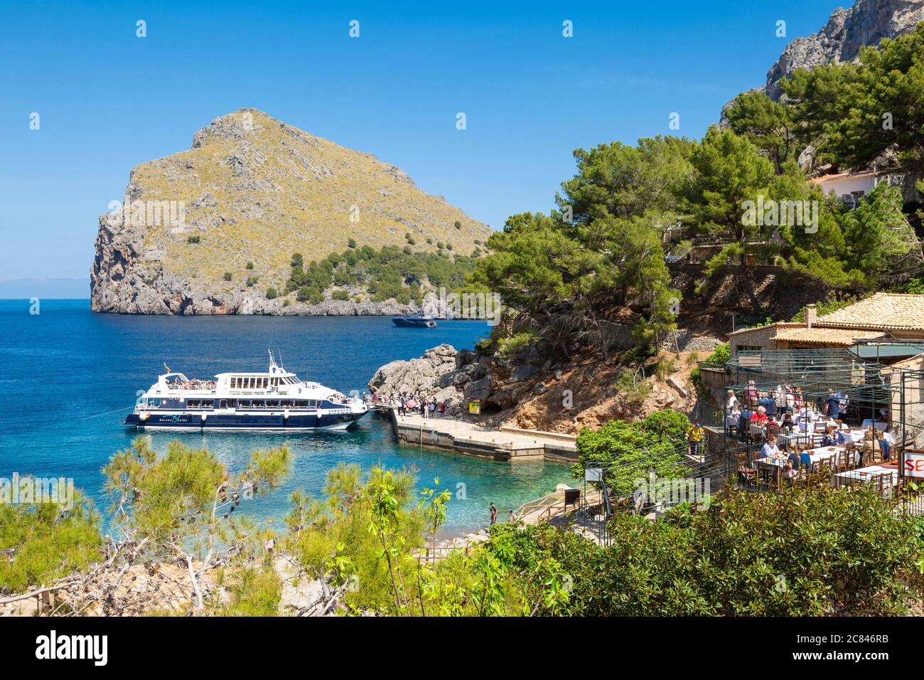 Coastal view at Sa Colabra, Mallorca Stock Photo - Alamy