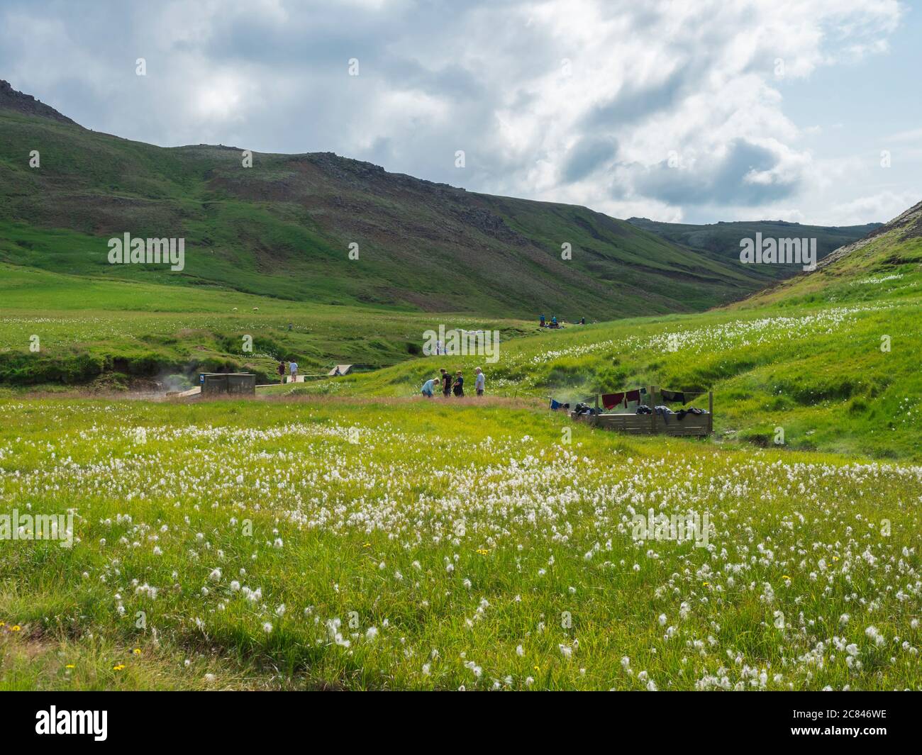 Hveragerdi hot spring river trail hi-res stock photography and images ...