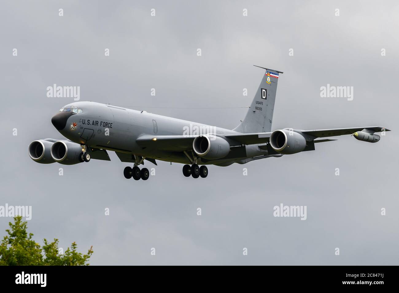 US Air Force KC-135 Stratotanker Stock Photo - Alamy