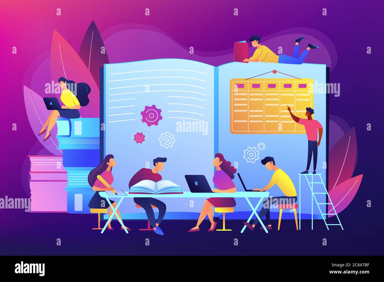 Revision week concept vector illustration Stock Vector Image & Art - Alamy