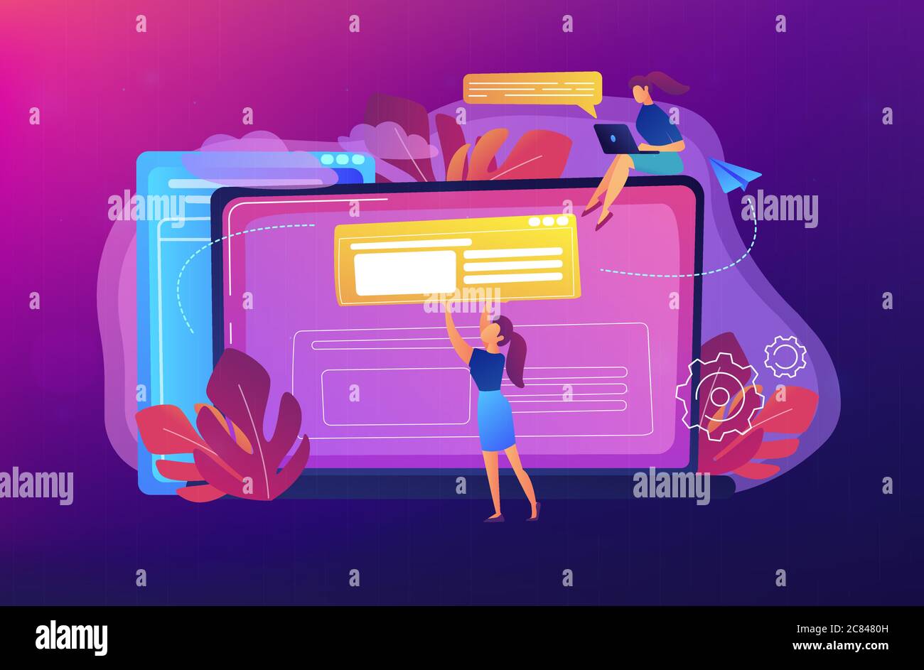 Texts writing Stock Vector Images - Alamy