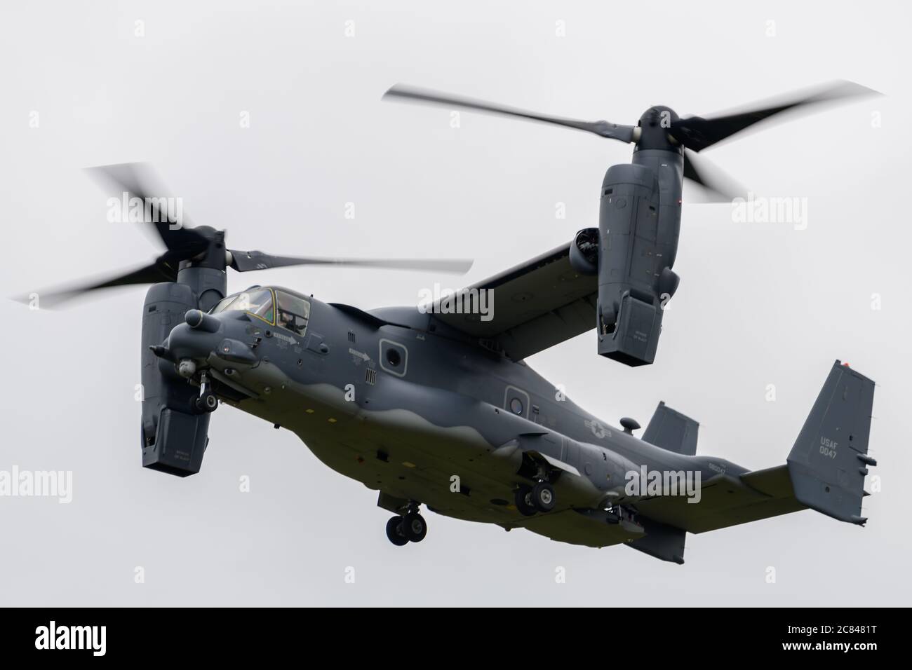 US Air Force CV-22 Osprey Tilt rotor aircraft Stock Photo - Alamy