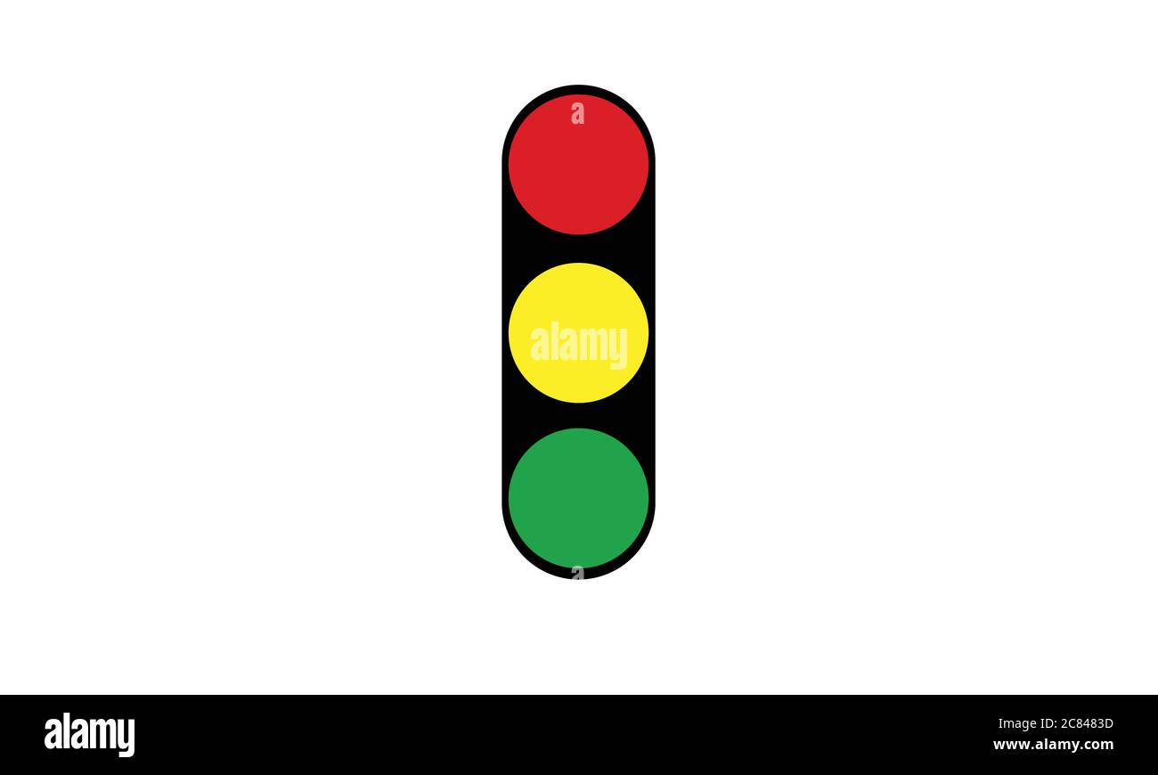 Traffic light symbol vector illustration Stock Vector Image & Art - Alamy
