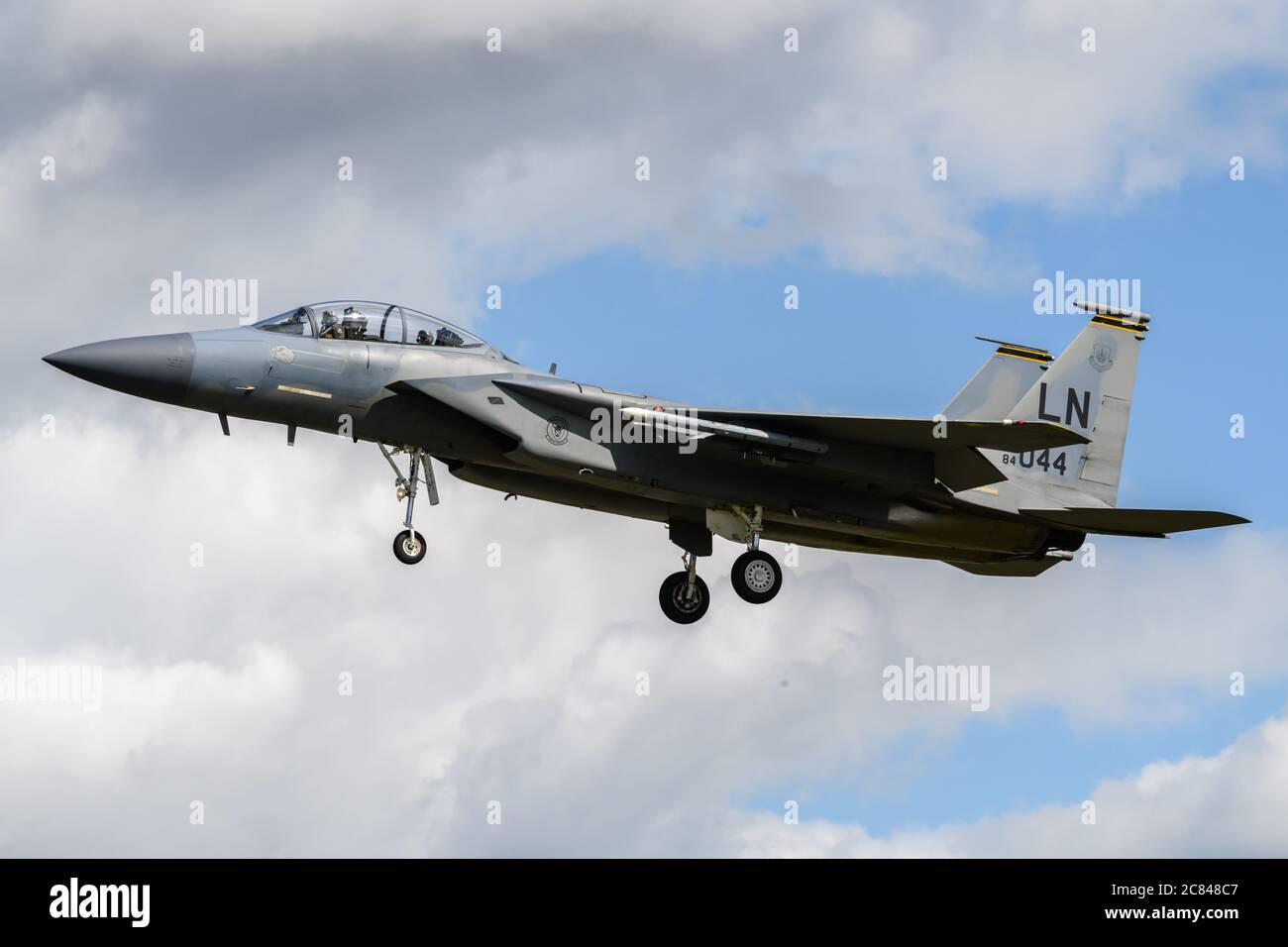 US Air Force F-15D Eagle Stock Photo - Alamy
