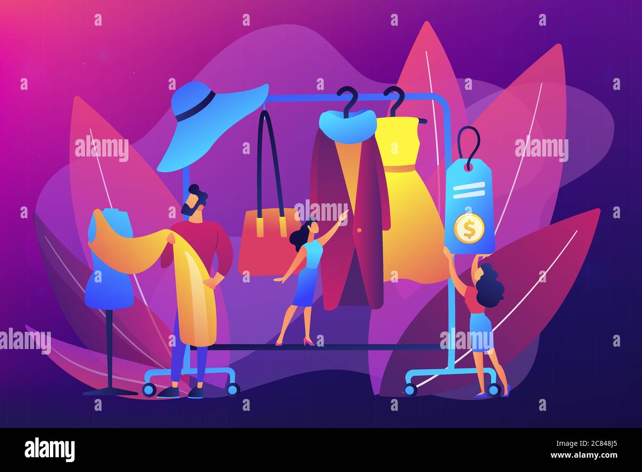 Fashion house concept vector illustration Stock Vector Image & Art - Alamy