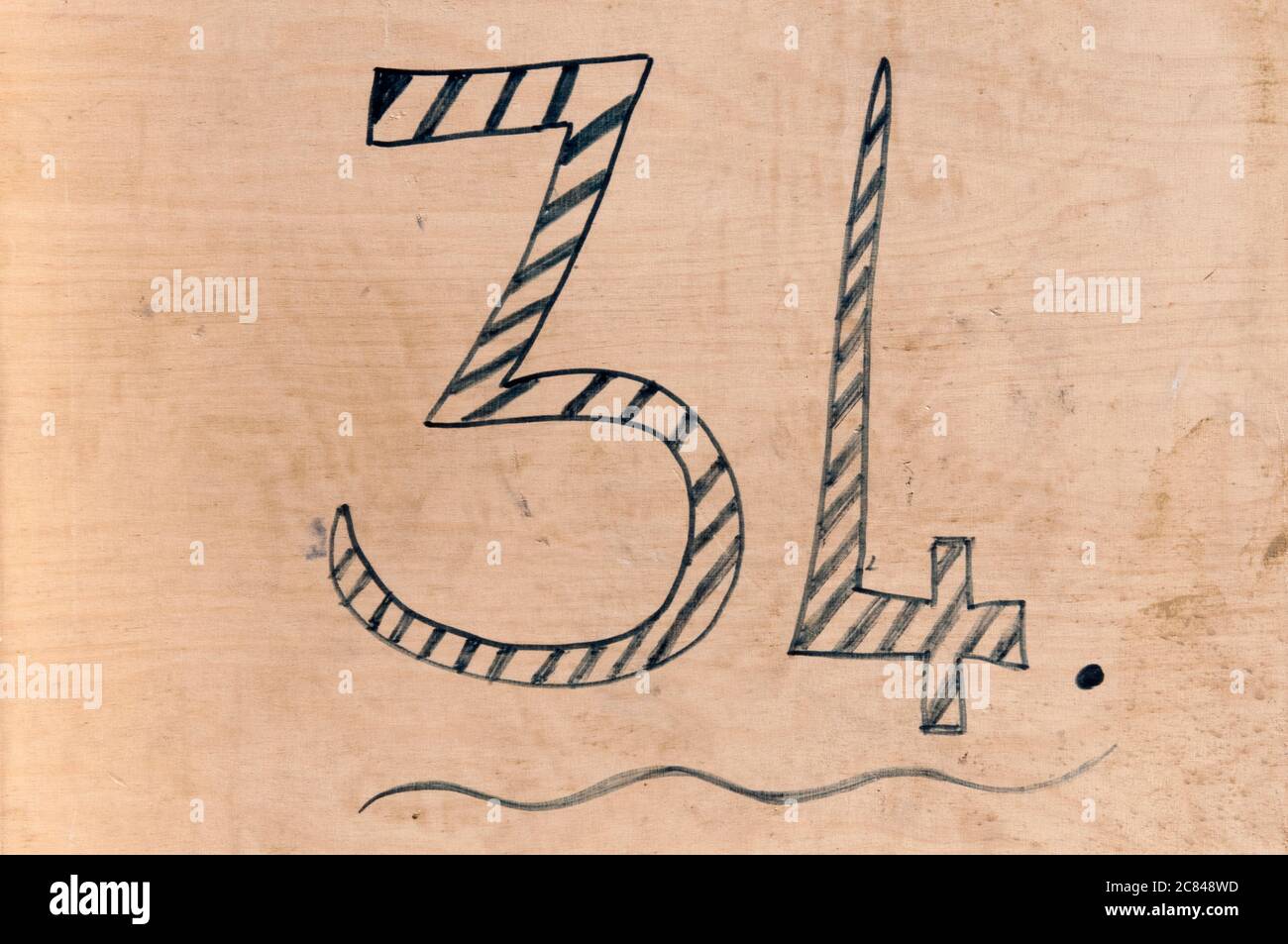 Number 34 hi-res stock photography and images - Alamy