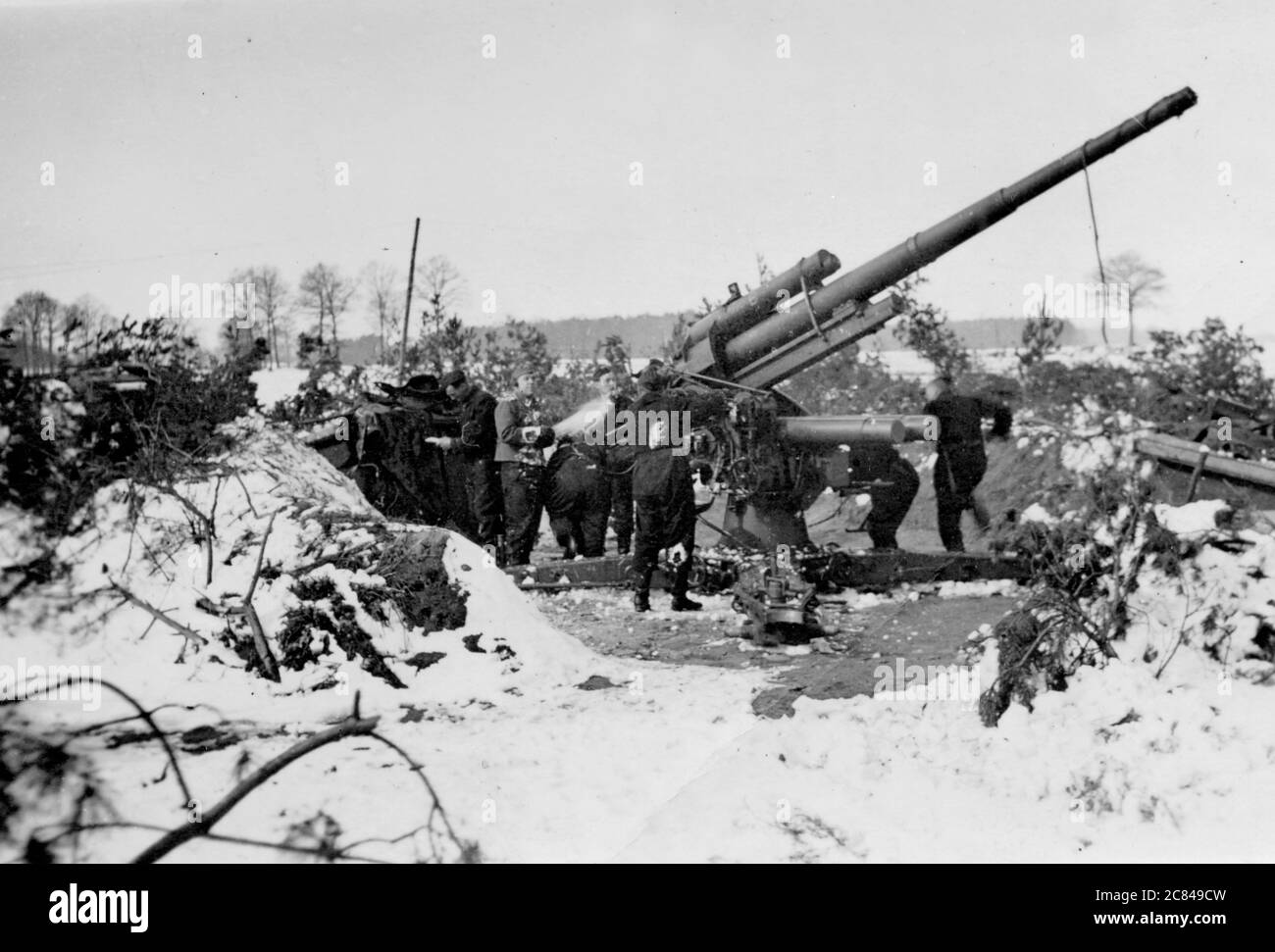 WW2 second world war, aereal defence, Flak Unit in Dorbaum, Munster ...