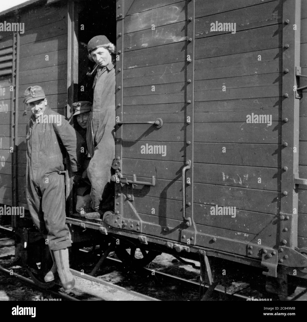 German wwii train Black and White Stock Photos & Images - Alamy
