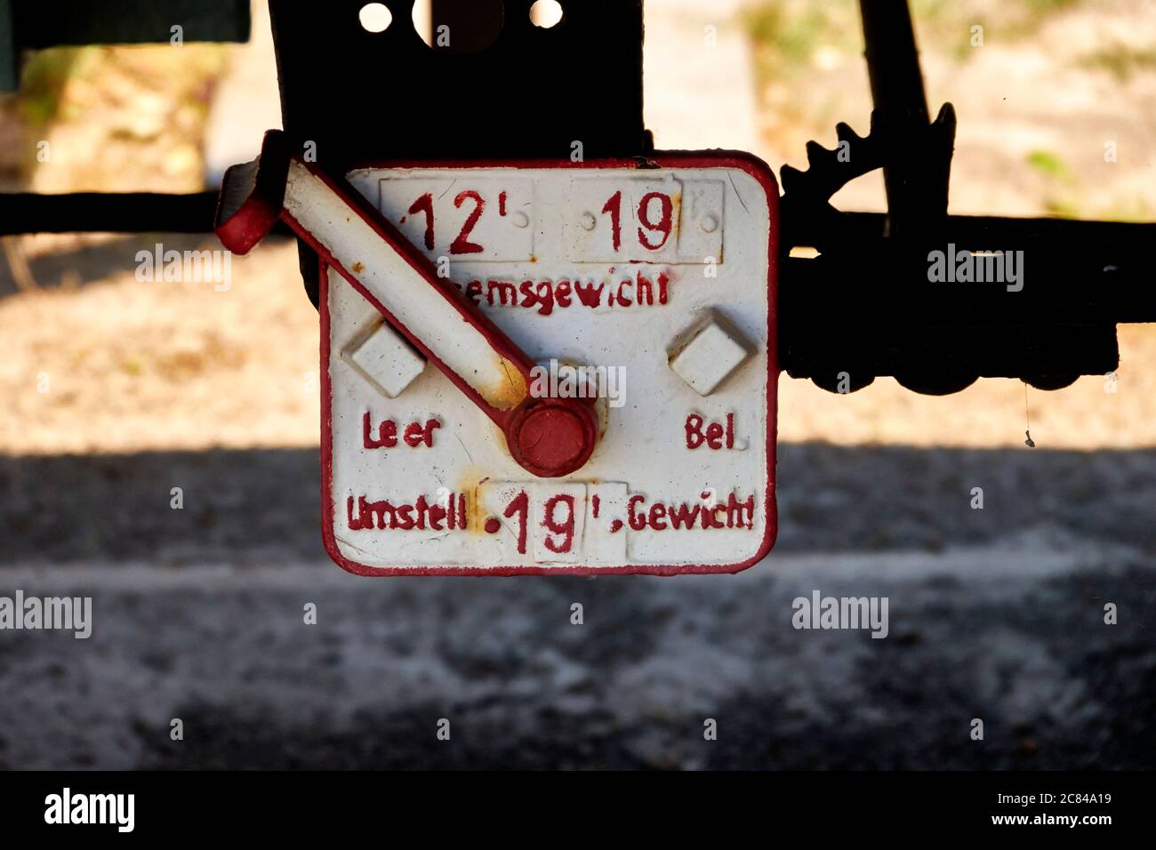 Railroad car brake hi-res stock photography and images - Alamy