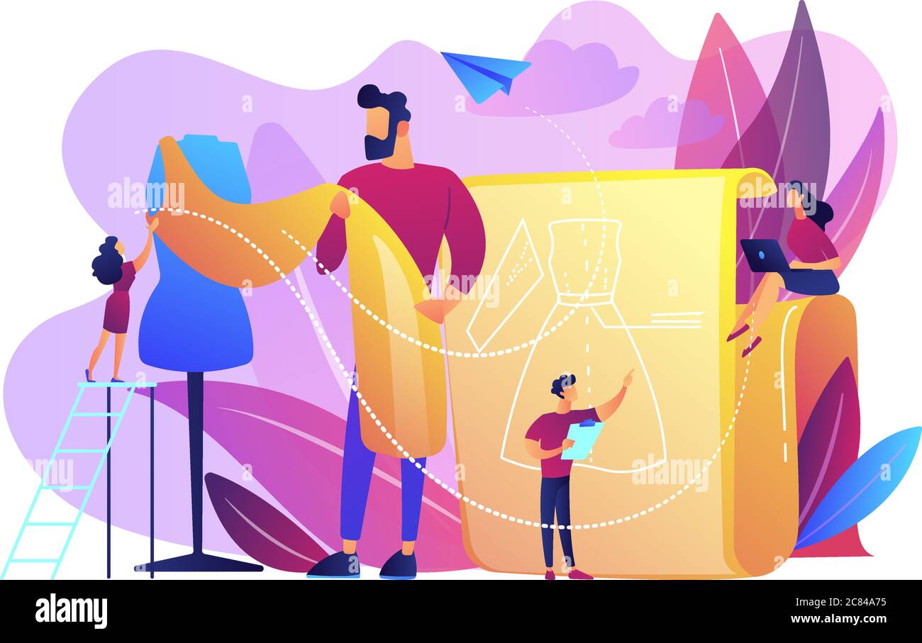 Fashion design concept vector illustration Stock Vector Image & Art - Alamy