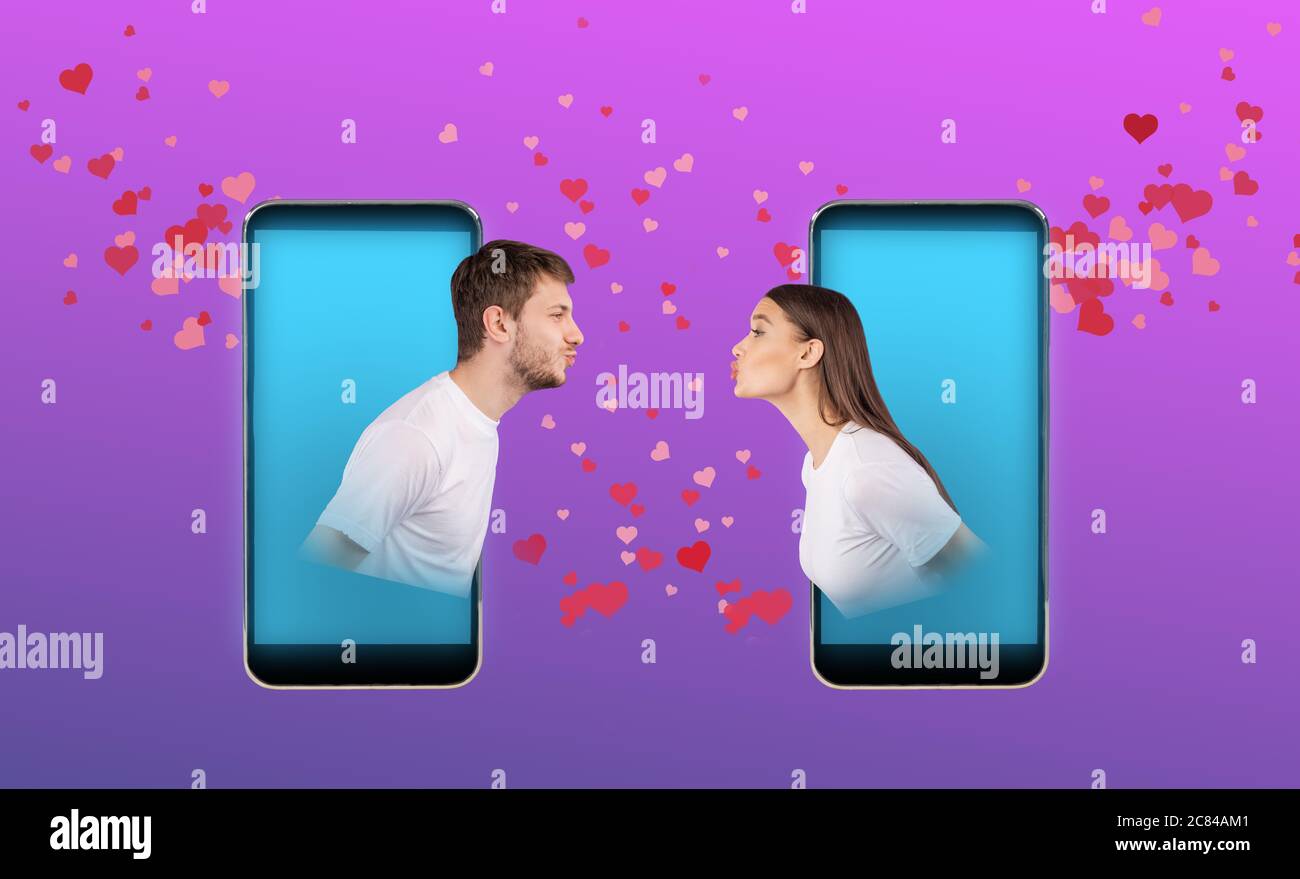 Kiss App High Resolution Stock Photography and Images - Alamy