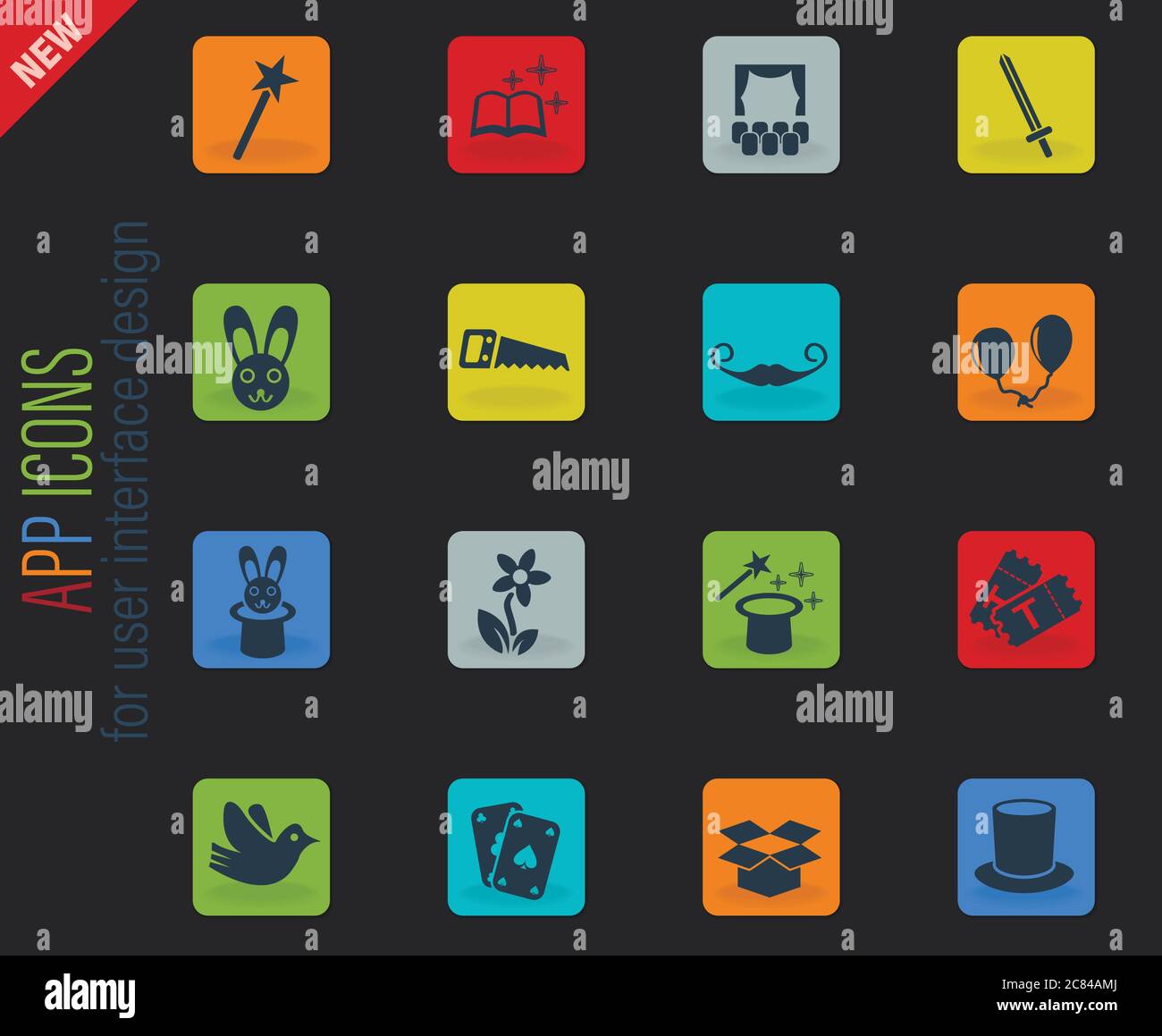 magic icon set Stock Vector Image & Art - Alamy